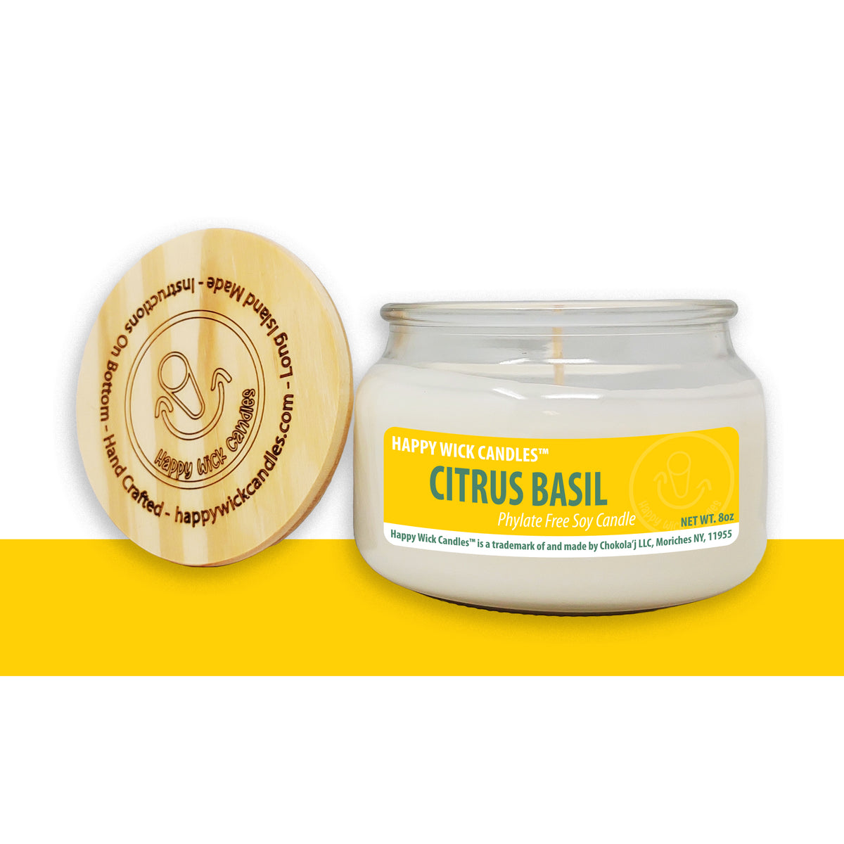 Citrus Basil Candle – Tend Coffee